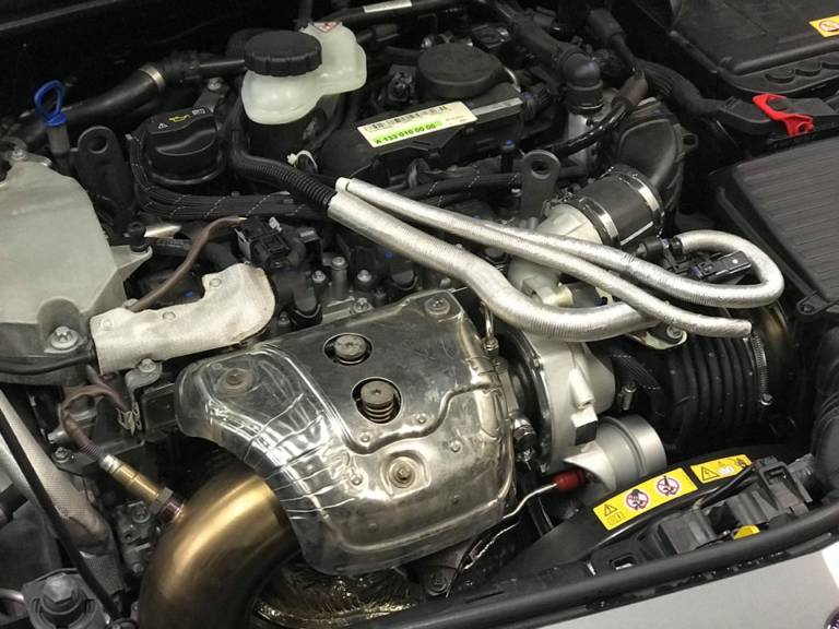 Mercedes A45 AMG W176 – Stage3 GCG Hybrid Turbo 98RON – eTuners