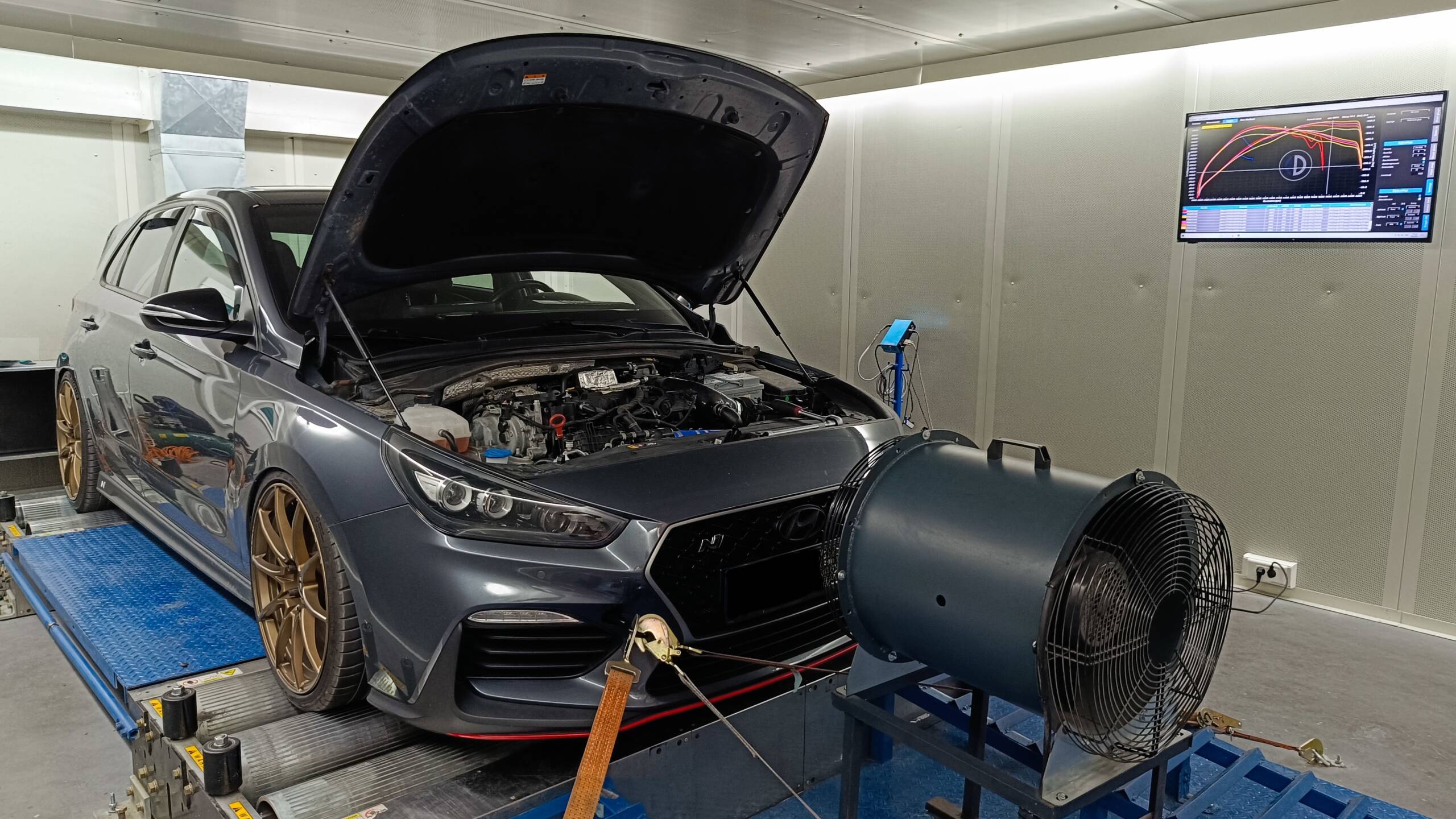 Hyundai I30N Performance – Stage3 custom hybrid turbo 98RON – eTuners